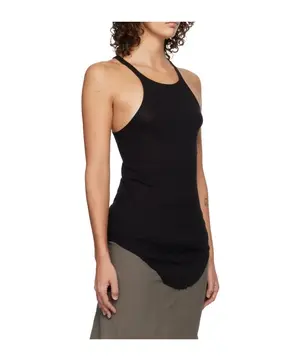 Rick Owens Scoop Neck Tank Top - Black