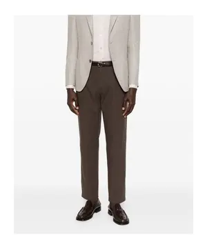 Herno Tailored Elasticated Waistband Trousers - Black