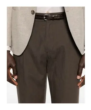 Herno Tailored Elasticated Waistband Trousers - Black