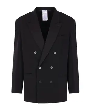 MAGLIANO Double-breasted Jacket - Black