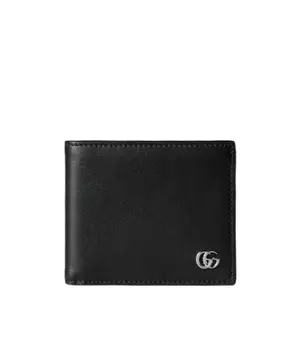 Gucci Gg Marmont Bi-fold Wallet - Black