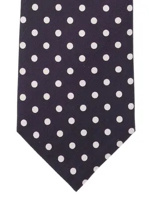 TOM FORD Polka Dot Neck Tie - Black