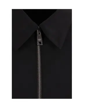 Prada Long-sleeved Zip-up Jacket - Black