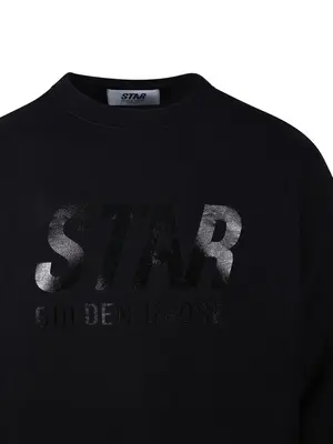 GOLDEN GOOSE Crewneck Sweatshirt With Logo Print