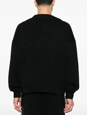 GOLDEN GOOSE Crewneck Sweatshirt With Logo Print - No