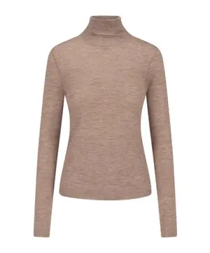 LISA YANG Lory Cashmere Turtleneck - Brown