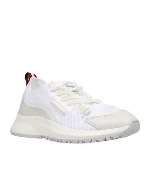 Bally Daryel Mesh-panel Lace-up Sneakers - White