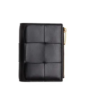 Bottega Veneta Cassette Zipped Wallet - Black