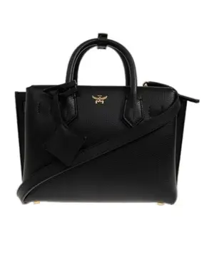 Mcm Milla Small Tote Bag - Black