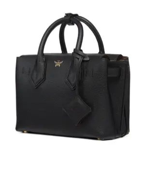 Mcm Milla Small Tote Bag - Black