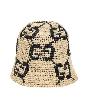 Gucci Gg Woven Bucket Hat