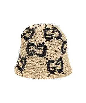 Gucci Gg Woven Bucket Hat