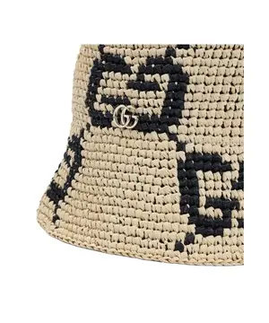 Gucci Gg Woven Bucket Hat