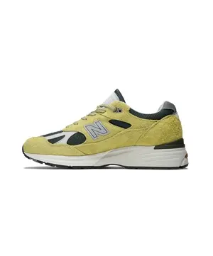 NEW BALANCE 991v2 Lace-up Sneakers - Green