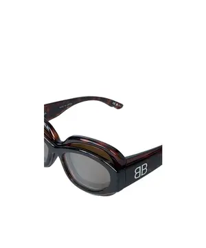 Balenciaga Superbusy Geometric Frame Sunglasses