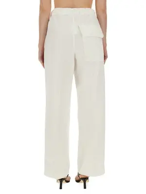 Victoria Beckham Drawstring Straight Leg Trousers
