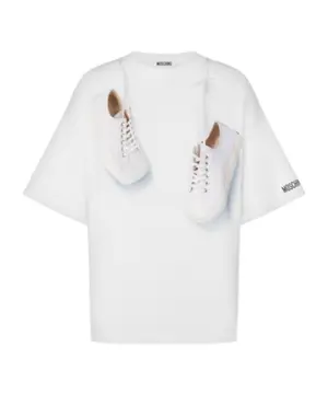 Moschino Printed Organic Cotton T-shirt