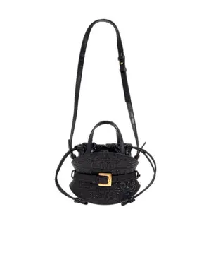 Balmain Embossed Shoulder Bags