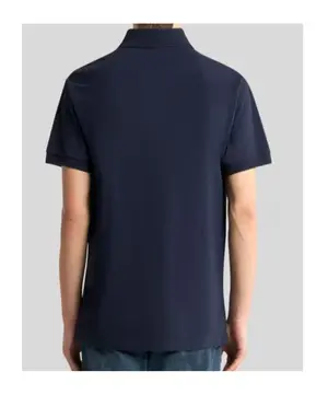 Etro Cotton Polo Shirt With Pegaso - Blue
