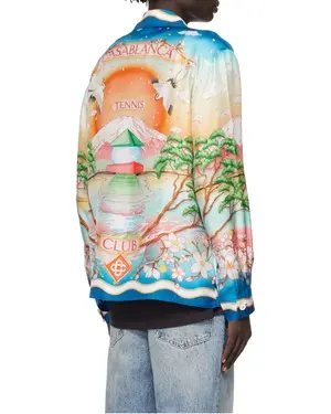 Casablanca Scenic Print Shirt - Multicolor