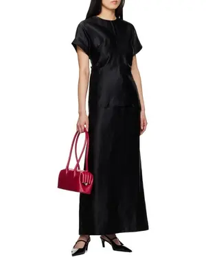 LOULOU STUDIO Peroli Silk-blend Top