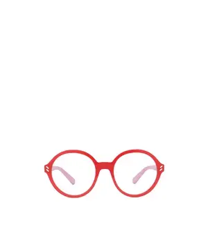 Stella McCartney Round Frame Eyeglasses - Red