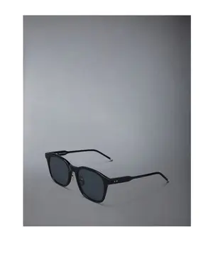 Thom Browne Square Frame Sunglasses - Black