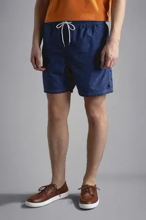 PAUL  SHARK Paul & Shark Textile Print Swim Shorts