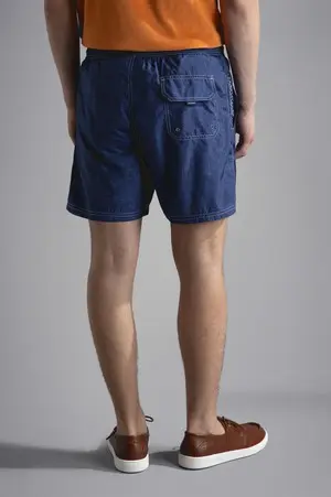 PAUL  SHARK Paul & Shark Textile Print Swim Shorts