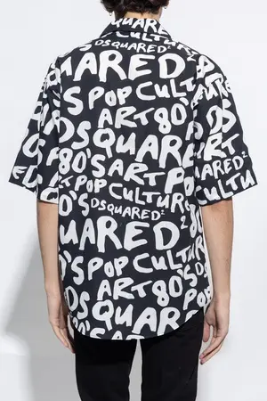 Dsquared2 80's Pop-printed Short Sleeved Shirt