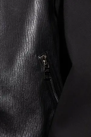 Alexander McQueen Contrasted Bomber Jacket