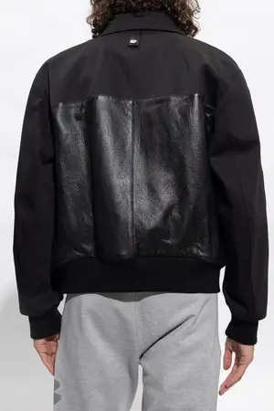 Alexander McQueen Contrasted Bomber Jacket