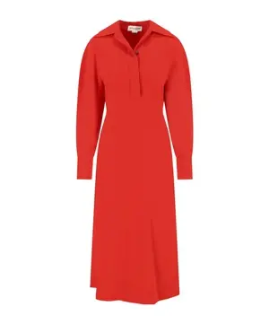 Victoria Beckham Long Sleeve Day Dresses