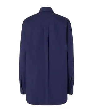 Fendi Long Sleeved Shirt With Cut-out Detail - Blue