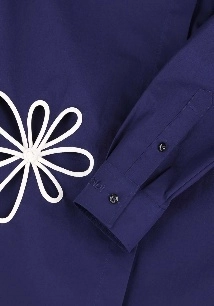 Fendi Long Sleeved Shirt With Cut-out Detail - Blue
