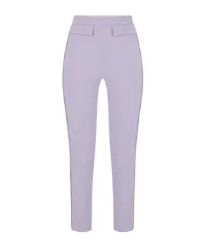 Elisabetta Franchi Logo Detail Trousers