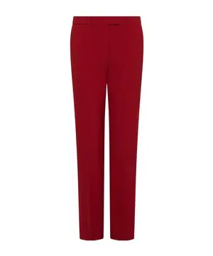 Marella Slim Fit Stretch Wool-blend Gabardine Trousers