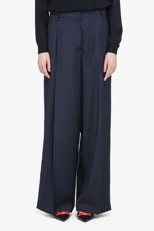 N.21 High-waisted Wide-leg Pants