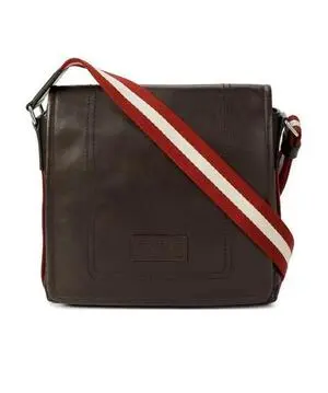 Bally Logo Shoulder Bag - Black