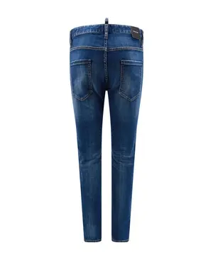Dsquared2 Cool Guy Jeans With Logo Patch - Blue