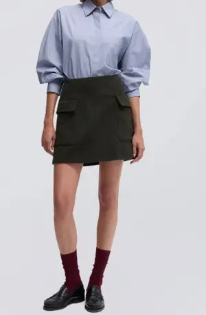 Aspesi Boyfriend Shirt With Classic Collar