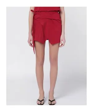 Isabel Marant Étoile Berenice Mini Skirt - Cherry