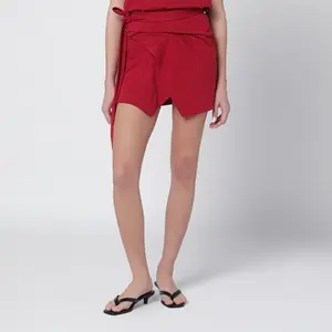 Isabel Marant Étoile Berenice Mini Skirt - Cherry
