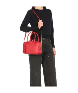 GOLDEN GOOSE Zipped Tote Bag - Red