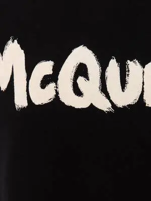 Alexander McQueen Logo Printed Crewneck T-shirt