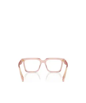 Prada Rectangular Frame Glasses - Pink