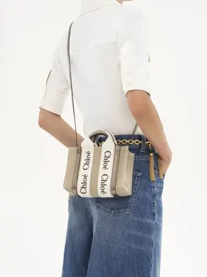 Chloé Mini Woody Tote Bag