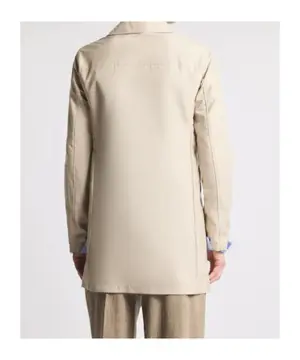 FAY Waterproof Zip-front Jacket With Embroidered Undercollar Detail