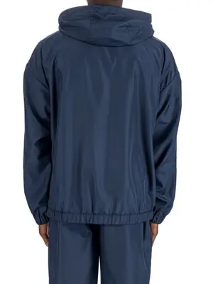 Dolce & Gabbana Logo Plaque Hooded Jacket