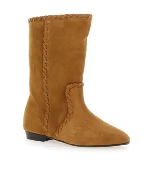 Isabel Marant Étoile Pointed Toe Suede Ankle Boots
